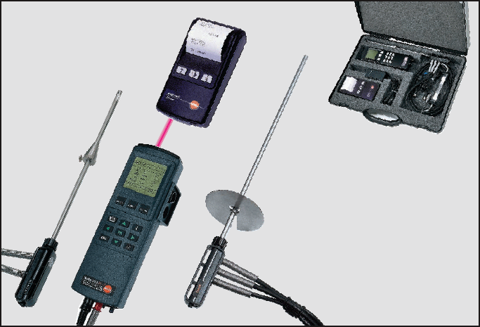 상품 상세보기 : 연소가스 측정기 / Flue Gas - Testo 300M-I/XL-I 연소효율측정기