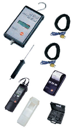 상품 상세보기 : 압력계/냉매 - testo 551 Part no. 0560 5510